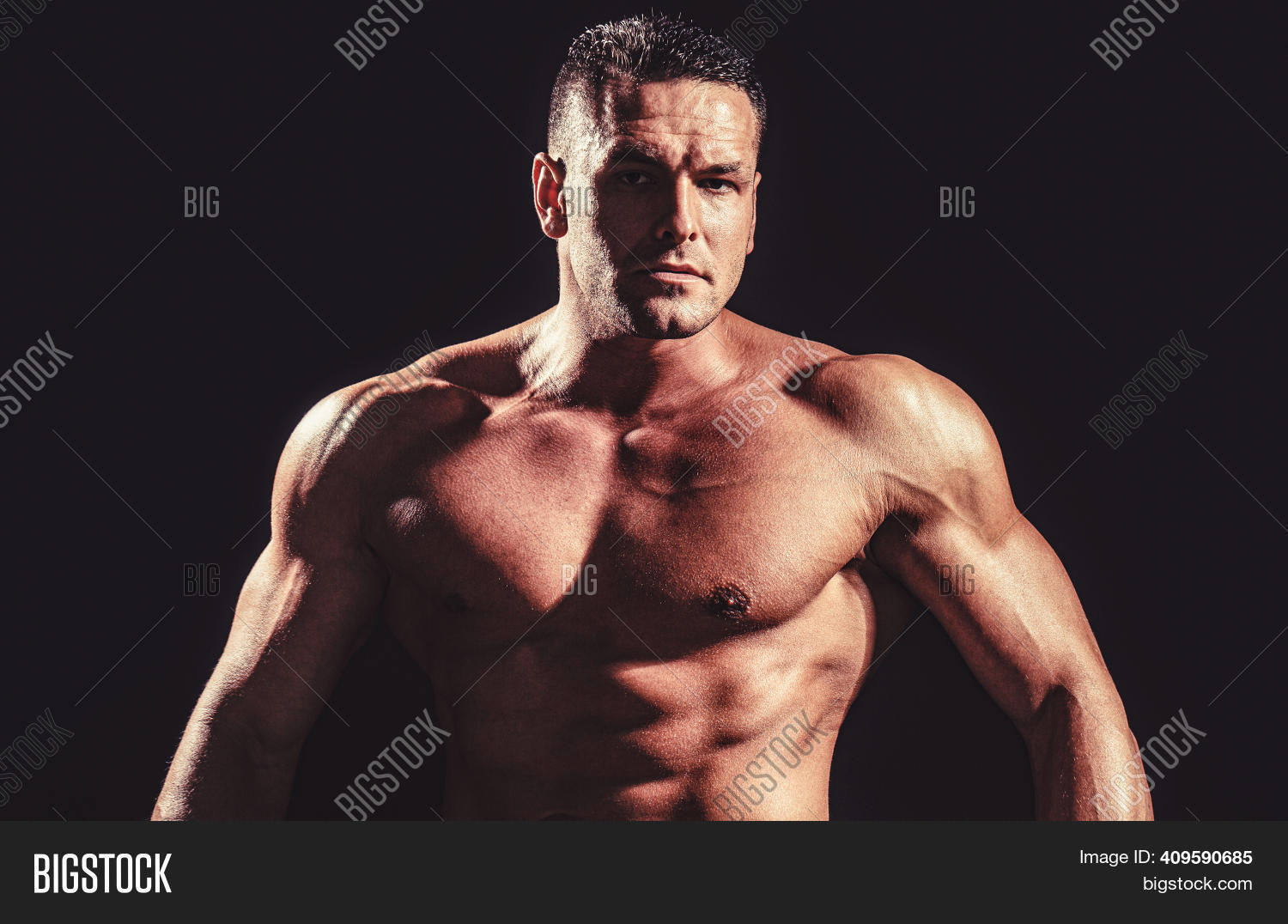 Showing Muscular Torso Image & Photo (Free Trial) | Bigstock