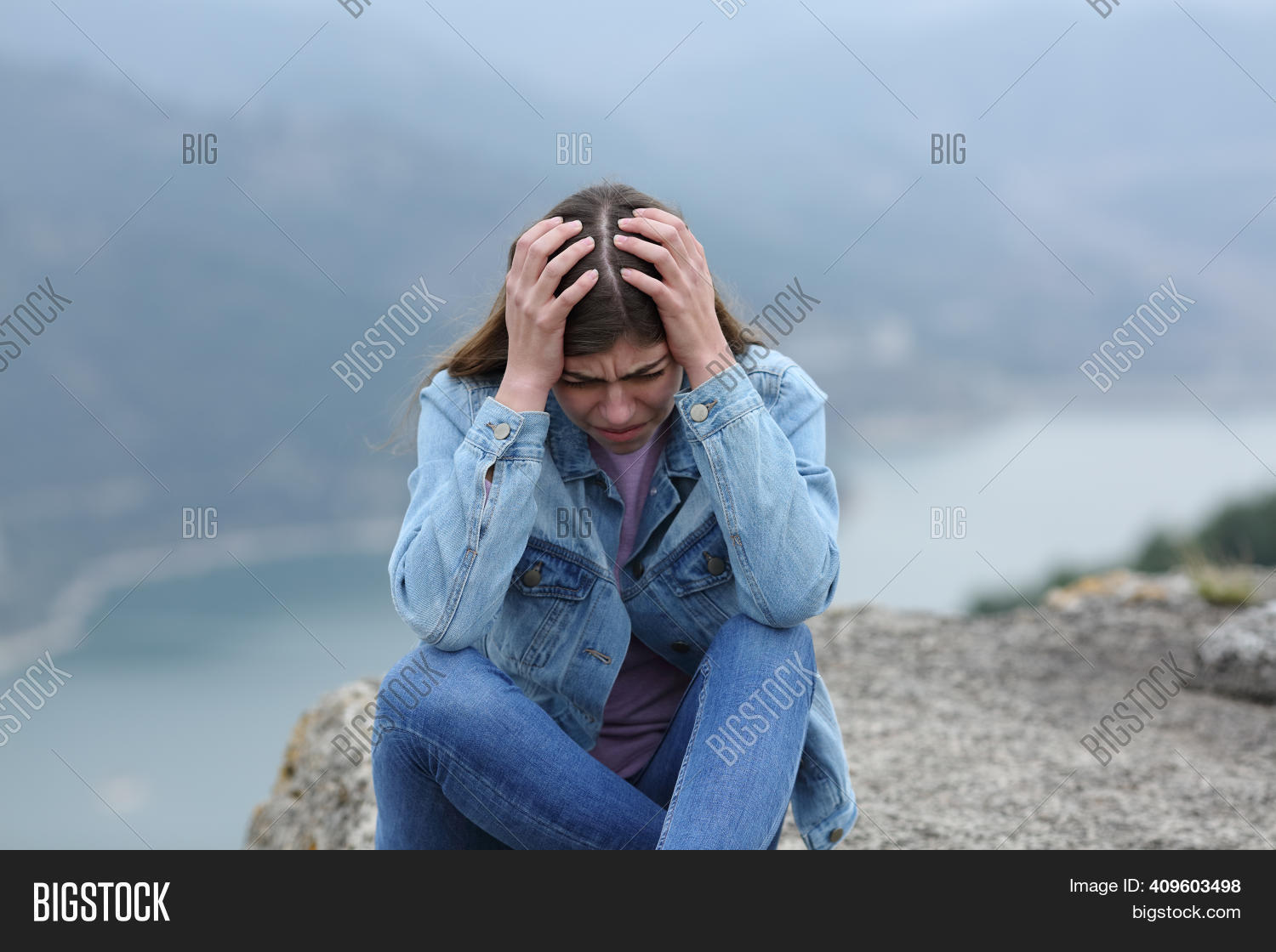 Sad Single Teenager Image & Photo (Free Trial) | Bigstock