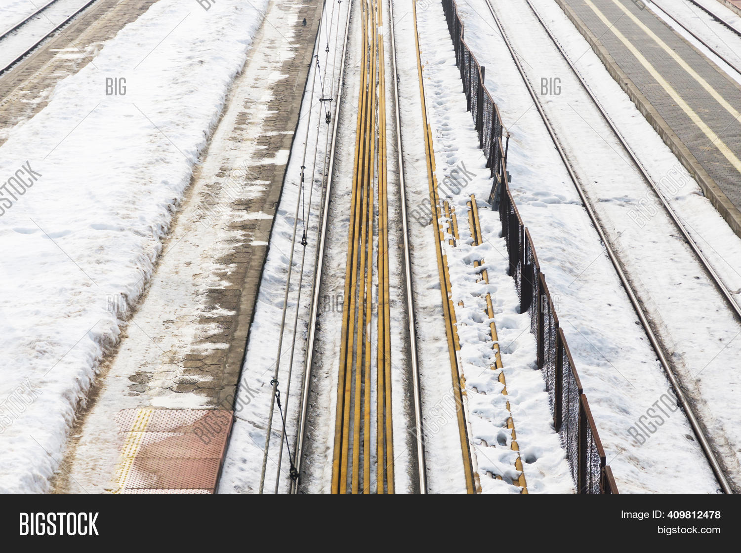 Railway Top View Image & Photo (Free Trial) | Bigstock