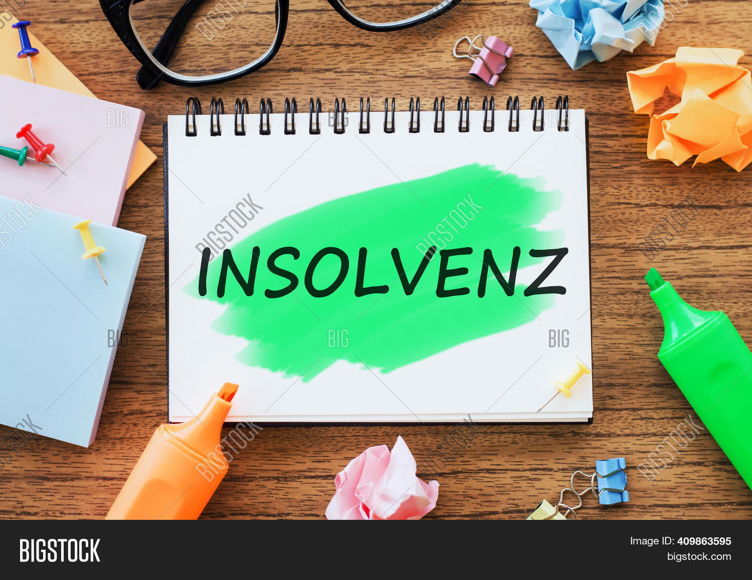 Insolvenz German Word Image & Photo (Free Trial) | Bigstock