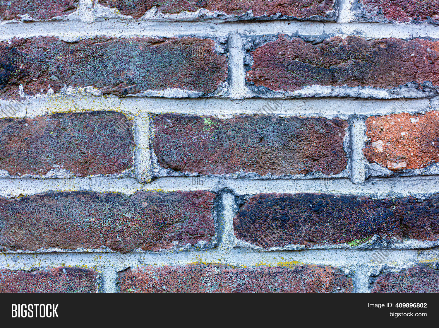 Old Brick Gray Wall. Image & Photo (Free Trial) | Bigstock