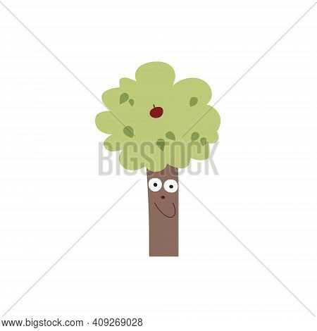 Funny Tree Eyes. Vector & Photo (Free Trial) | Bigstock