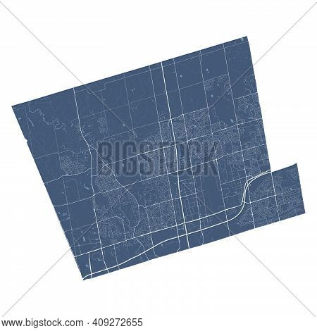 Vaughan Map. Detailed Vector & Photo (Free Trial) | Bigstock