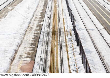 Railway Top View Image & Photo (Free Trial) | Bigstock