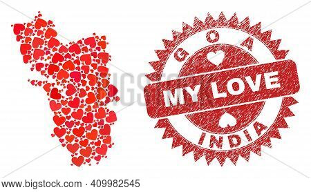 Vector Collage Goa Vector & Photo (Free Trial) | Bigstock