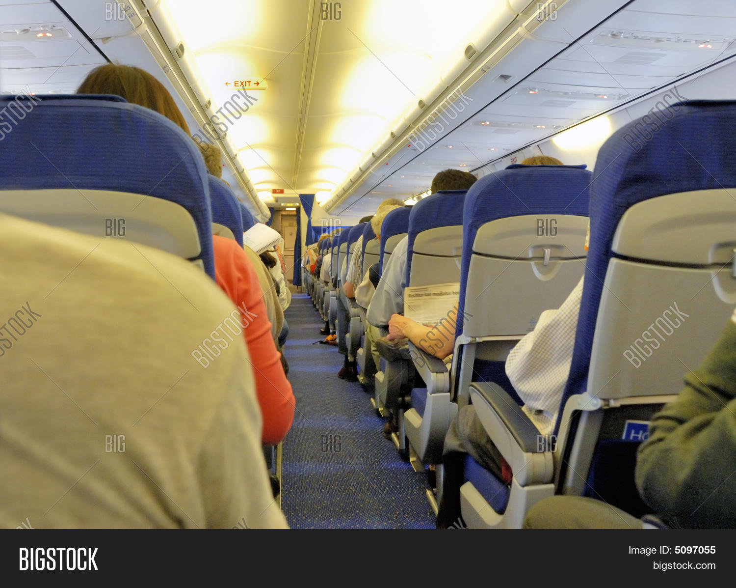 Inside Airplane Image & Photo (Free Trial) | Bigstock