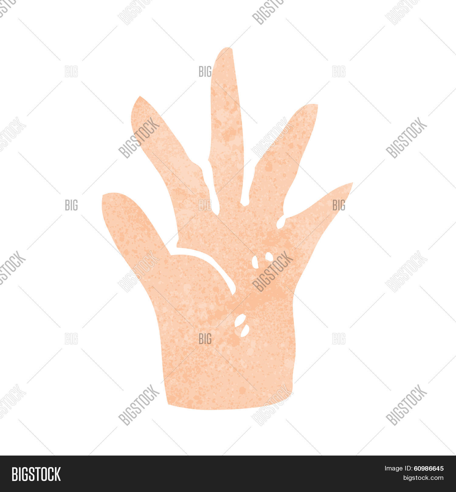 Cartoon Hand Symbol Image & Photo (Free Trial) | Bigstock