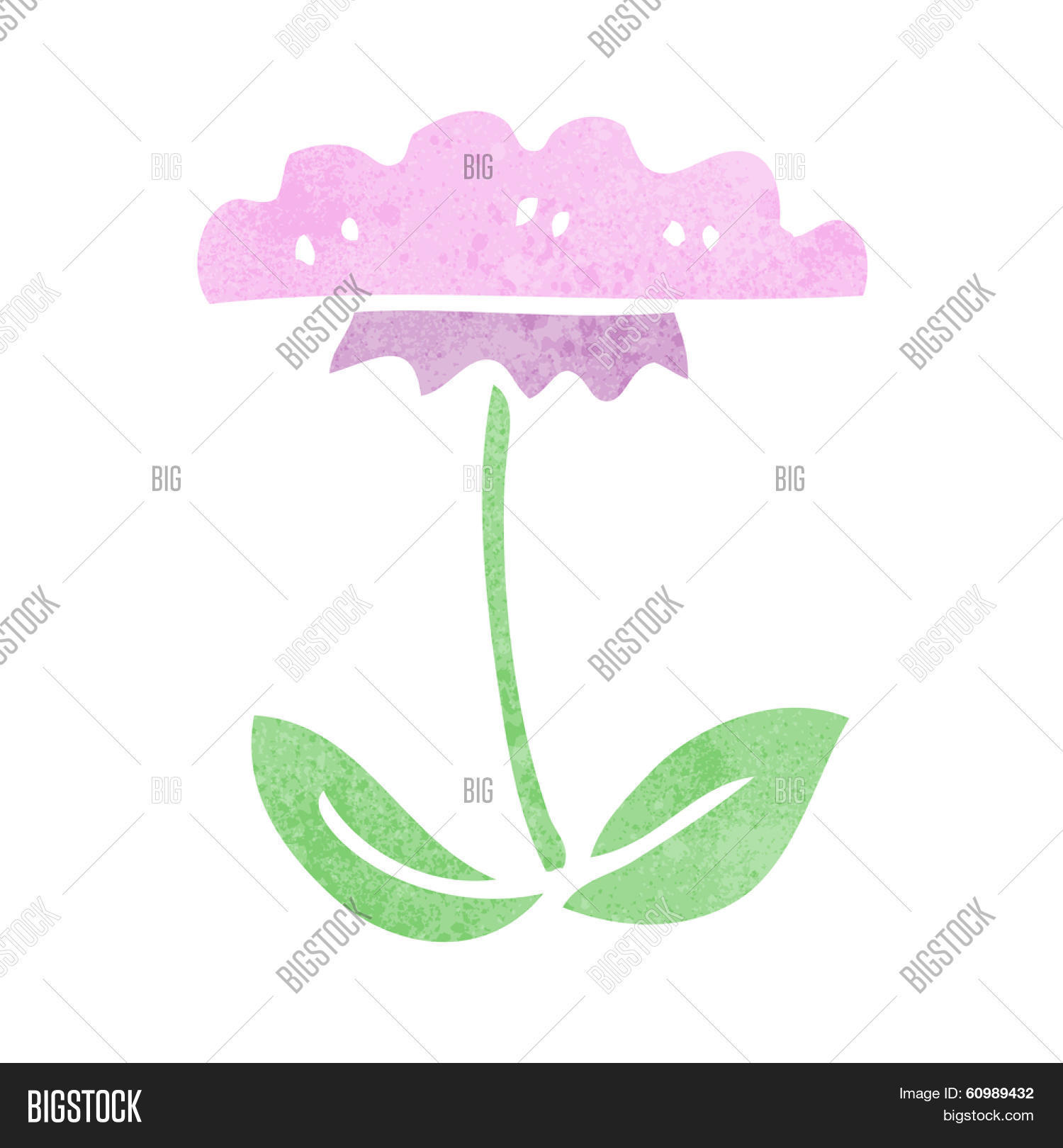 Cartoon Flower Symbol Image & Photo (Free Trial) | Bigstock