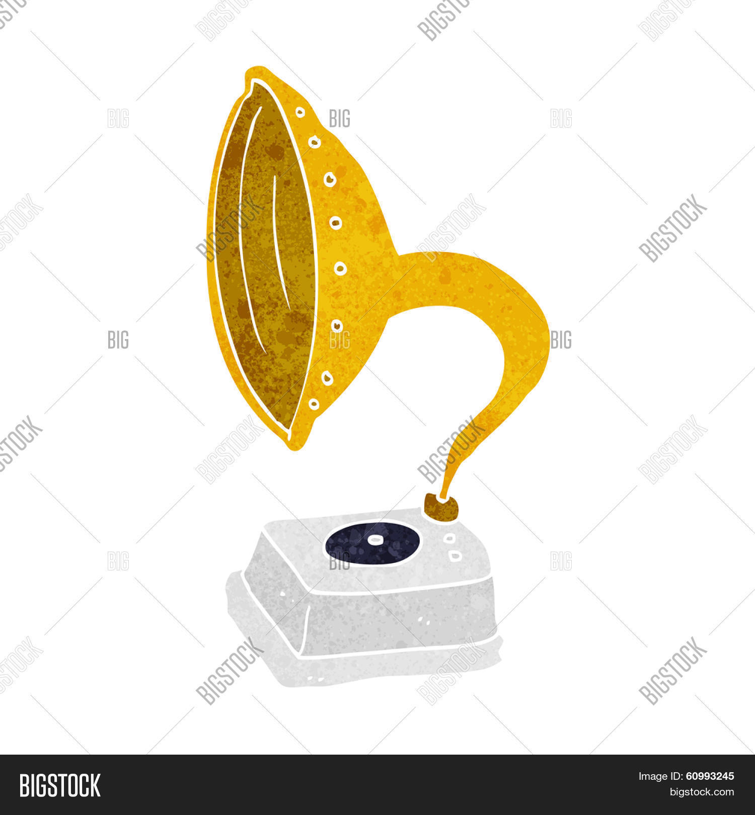 Cartoon Phonograph Image & Photo (Free Trial) | Bigstock