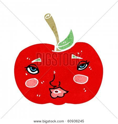 Cartoon Apple Face Image & Photo (Free Trial) | Bigstock