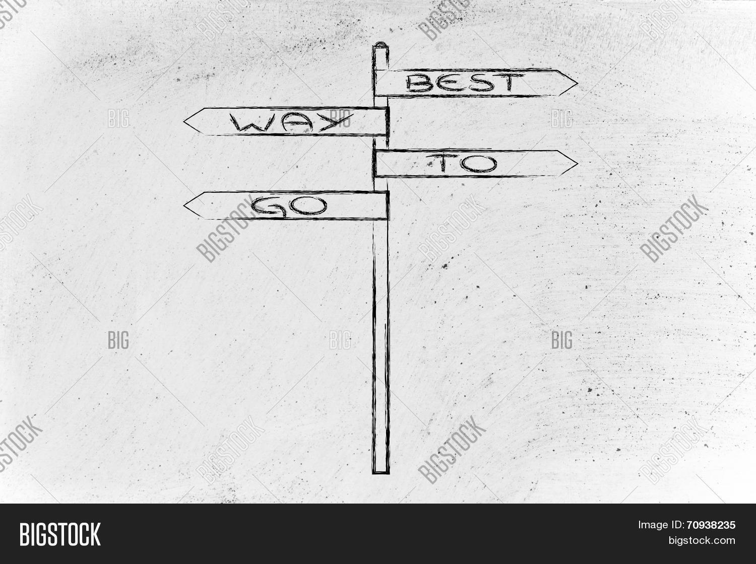 Confused Road Sign Image & Photo (Free Trial) | Bigstock