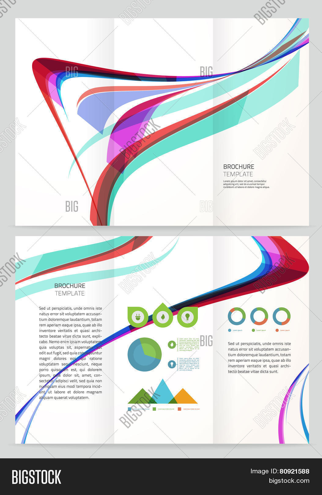 Abstract Wave Vector Vector & Photo (Free Trial) | Bigstock