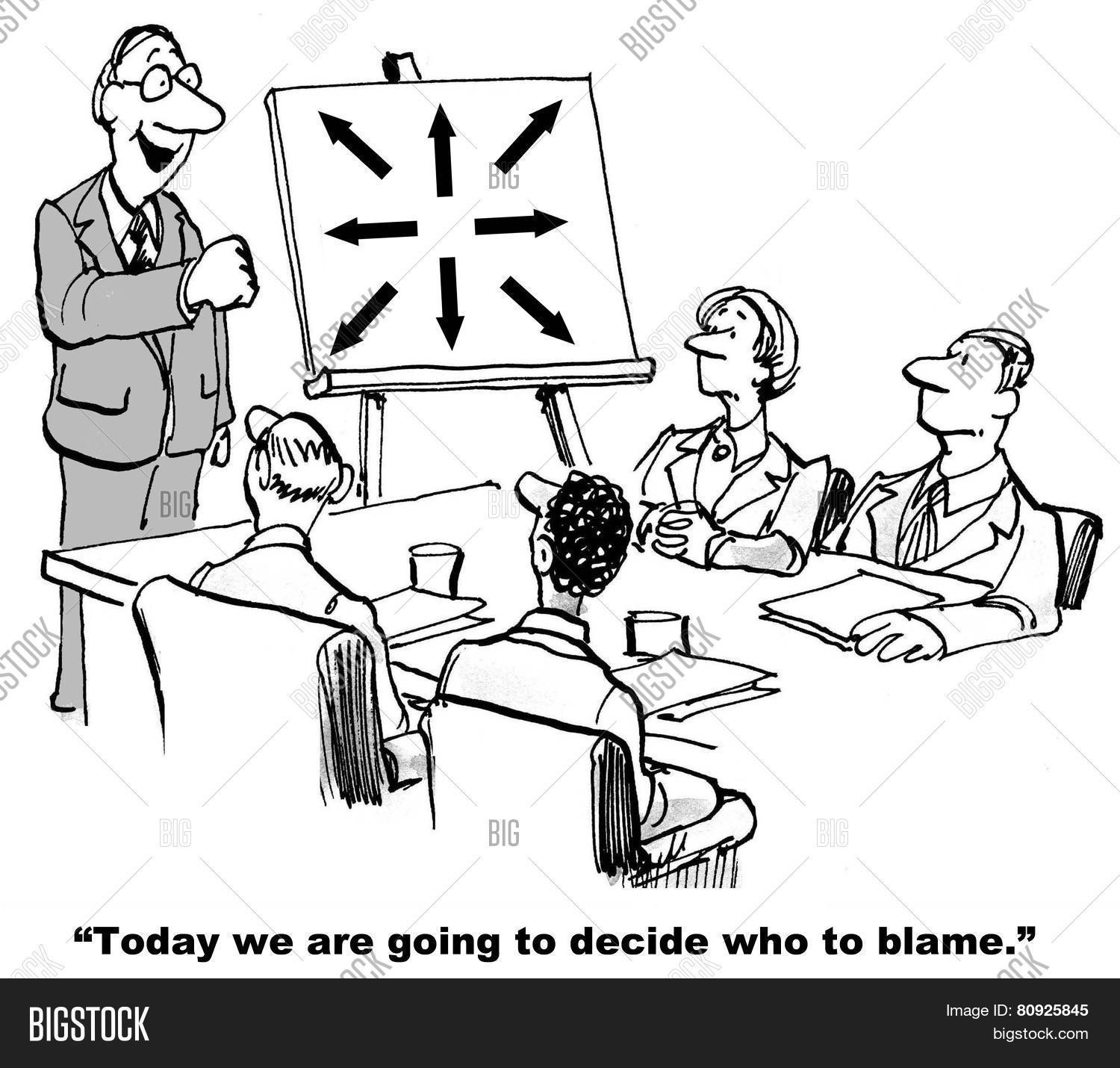 Assigning Blame Image & Photo (Free Trial) | Bigstock