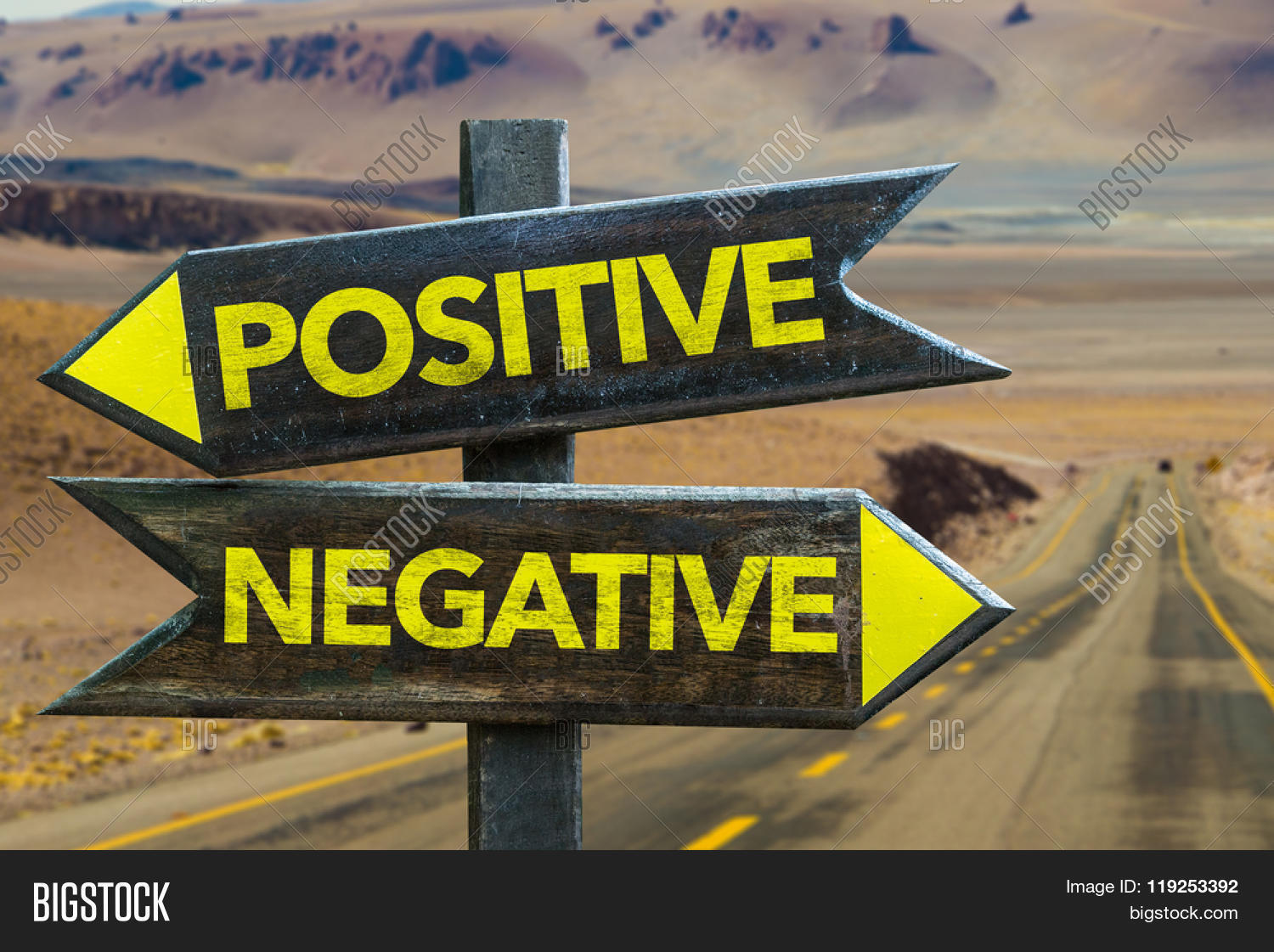 Positive - Negative Image & Photo (Free Trial) | Bigstock