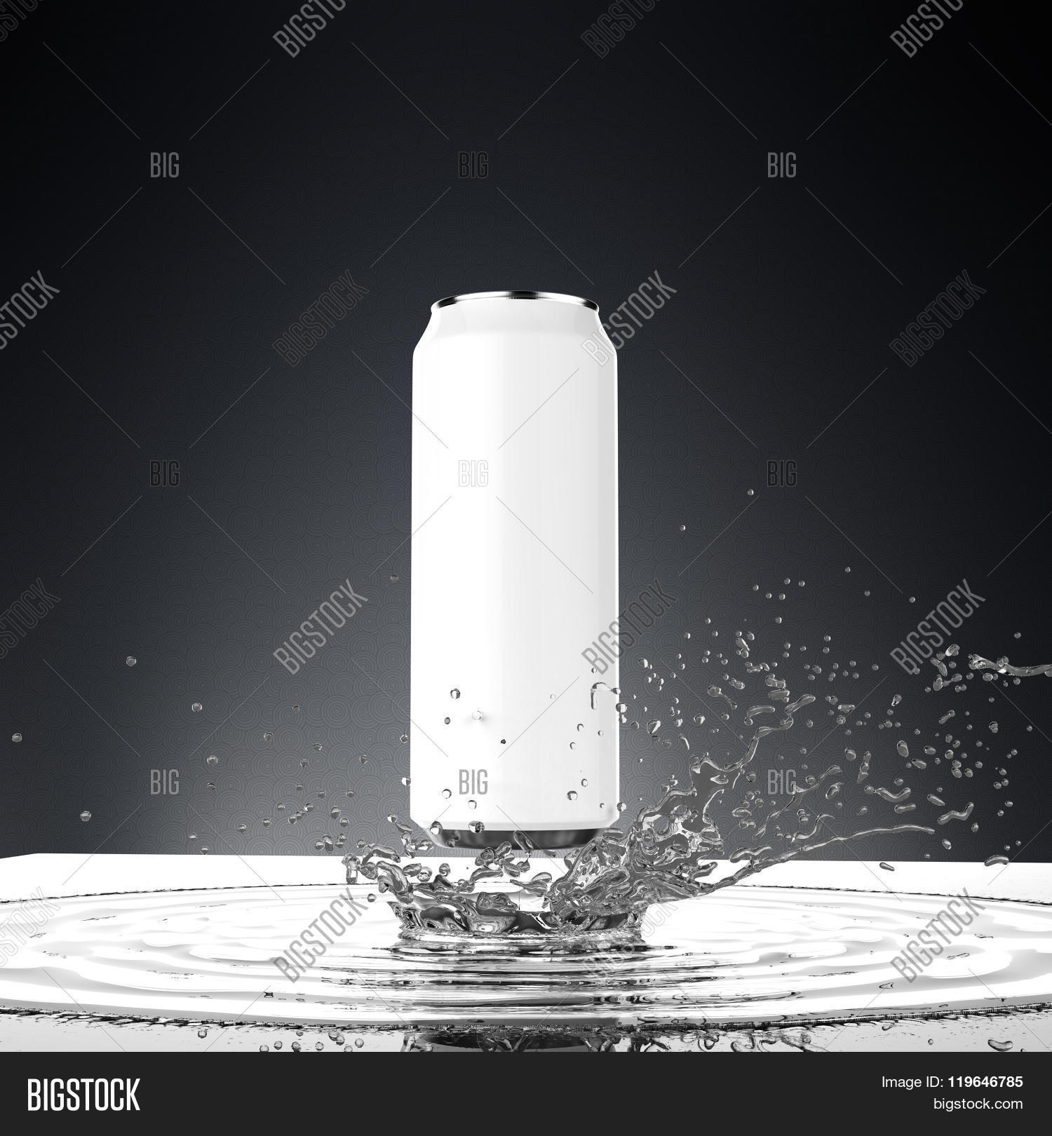 Blank White Beer Can Image & Photo (Free Trial) | Bigstock
