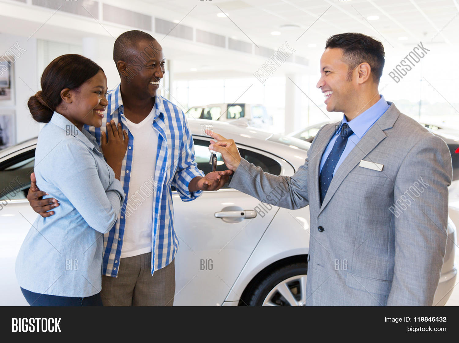Mid Age Car Salesman Image & Photo (Free Trial) | Bigstock