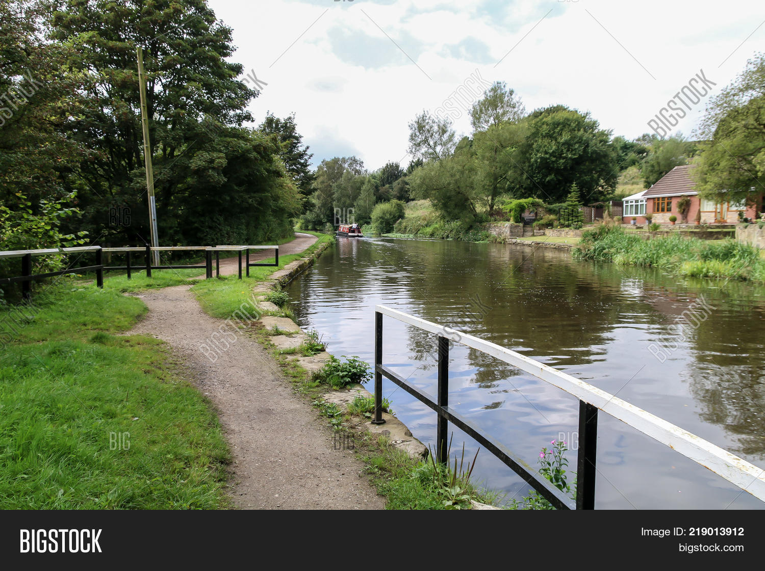 Small Canal Boat Image & Photo (Free Trial) | Bigstock