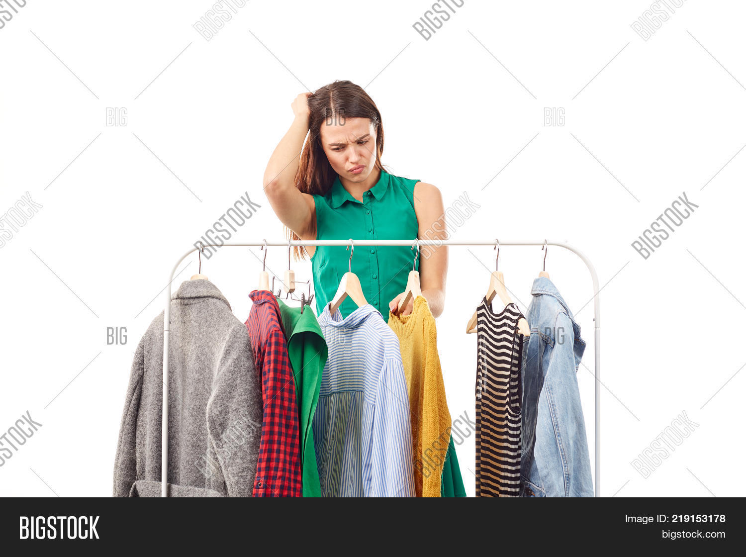 Young Woman Choosing Image & Photo (Free Trial) | Bigstock