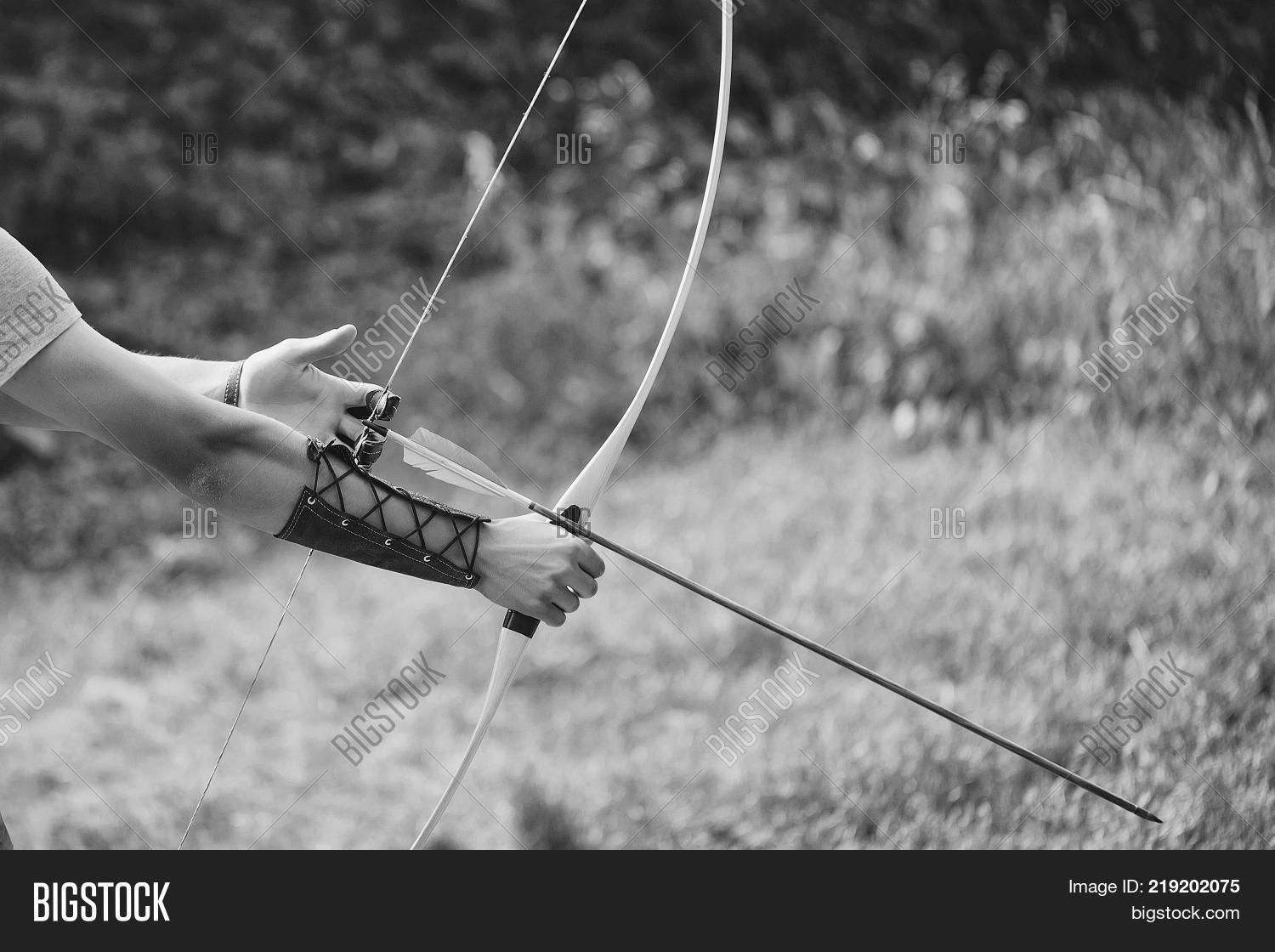Archer Hands Bow Shoot Image & Photo (Free Trial) | Bigstock