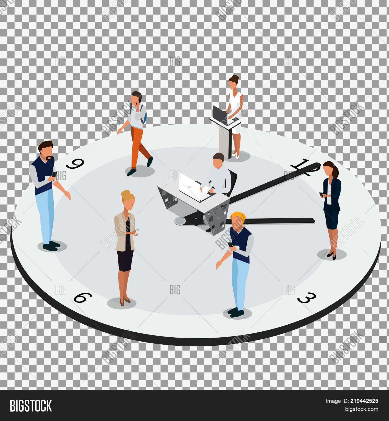 Time Management Vector & Photo (Free Trial) | Bigstock