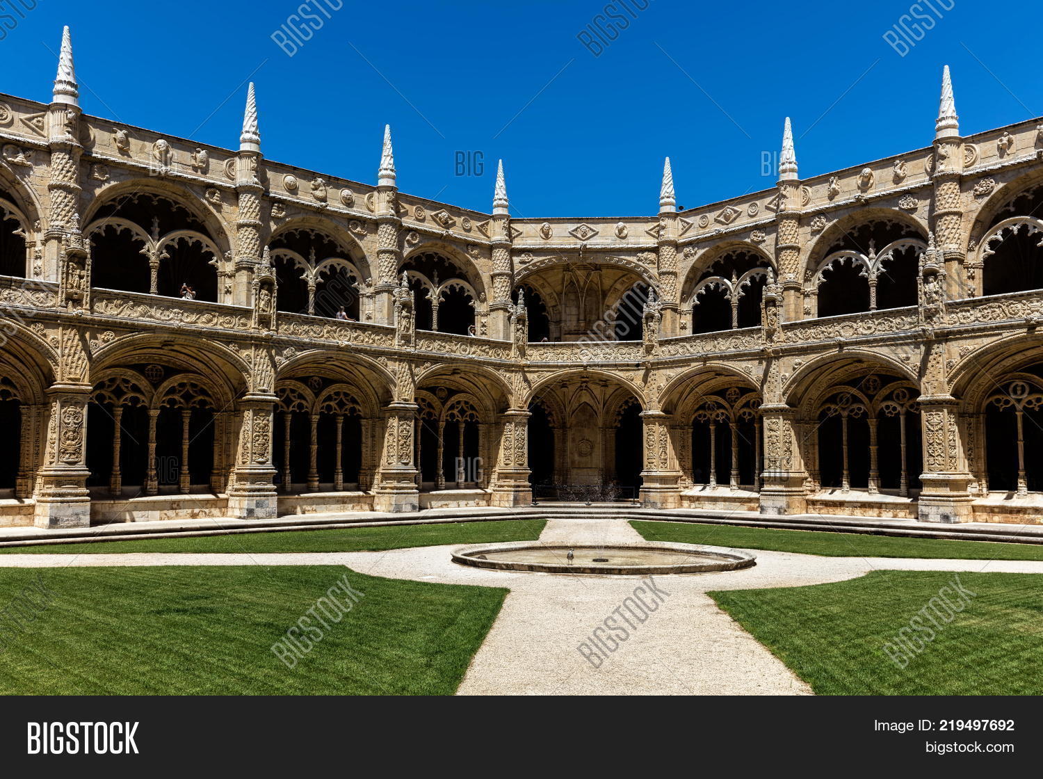 Two-storey Cloisters Image & Photo (Free Trial) | Bigstock