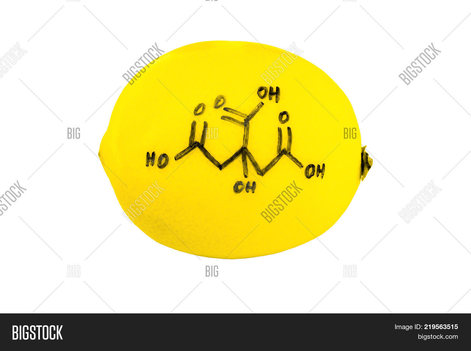 Structure Citric Acid Image & Photo (Free Trial) | Bigstock