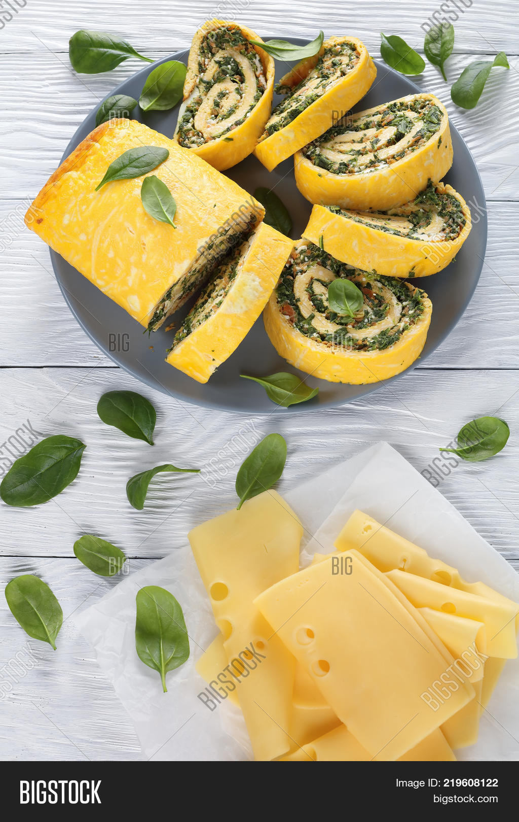 Egg Cheese Roulade Image & Photo (Free Trial) | Bigstock