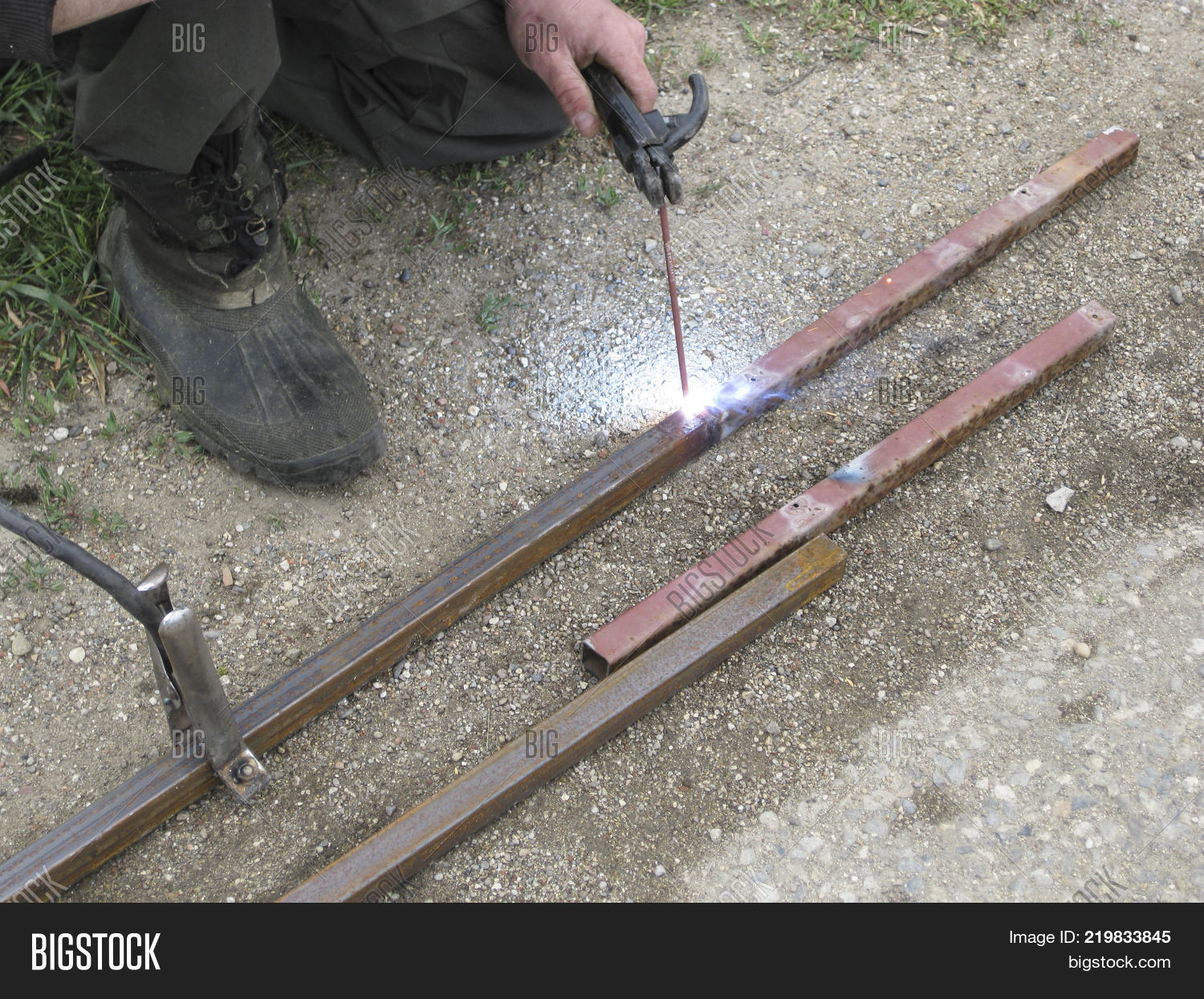 Welding Steel Square Image & Photo (Free Trial) | Bigstock