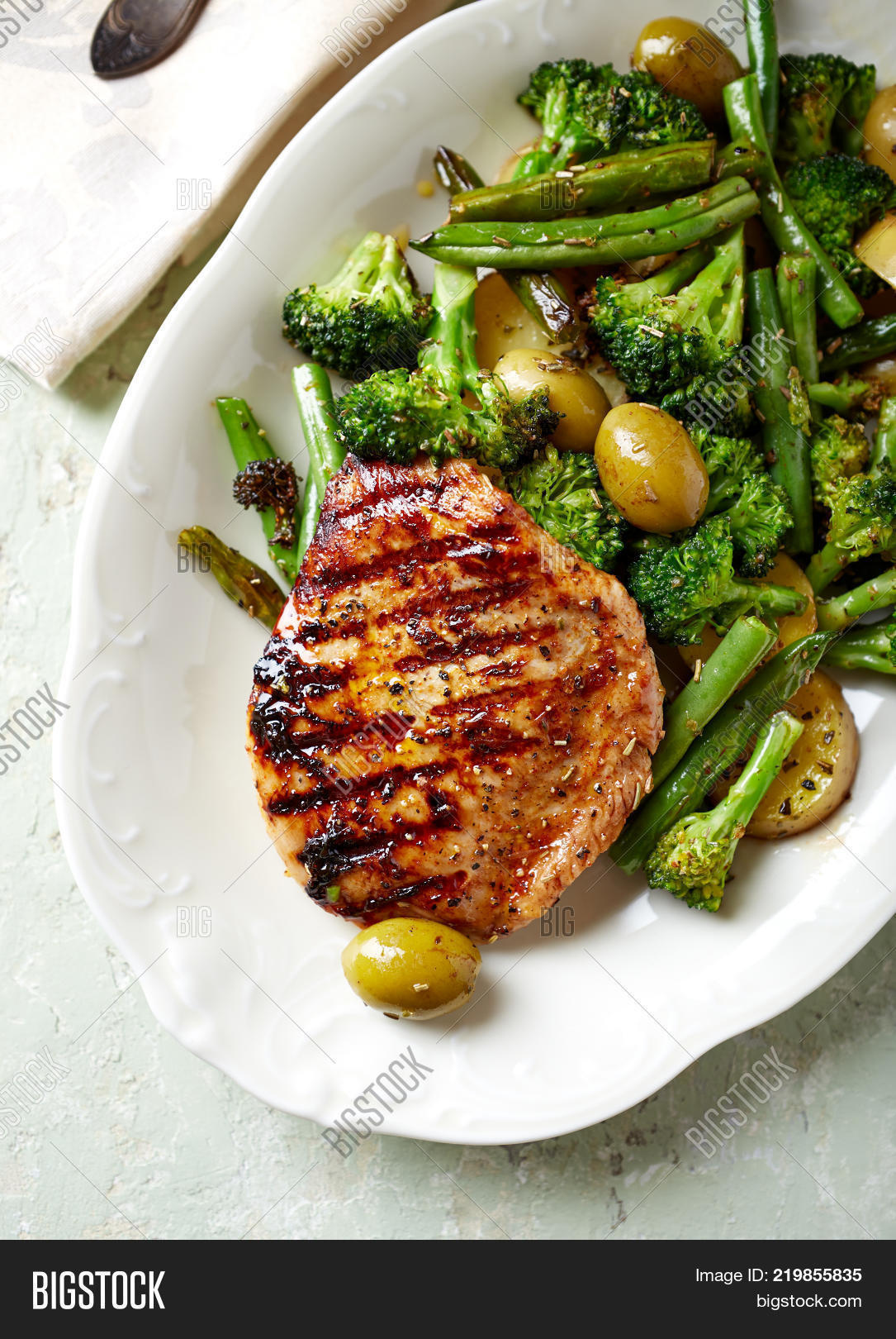 Grilled Turkey Fillet Image & Photo (Free Trial) | Bigstock