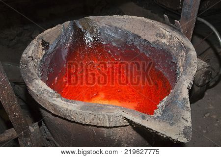 Molten Metal. Left Image & Photo (Free Trial) | Bigstock
