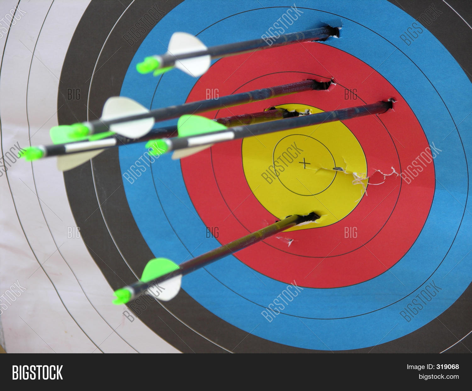Archery Target Image & Photo (Free Trial) | Bigstock