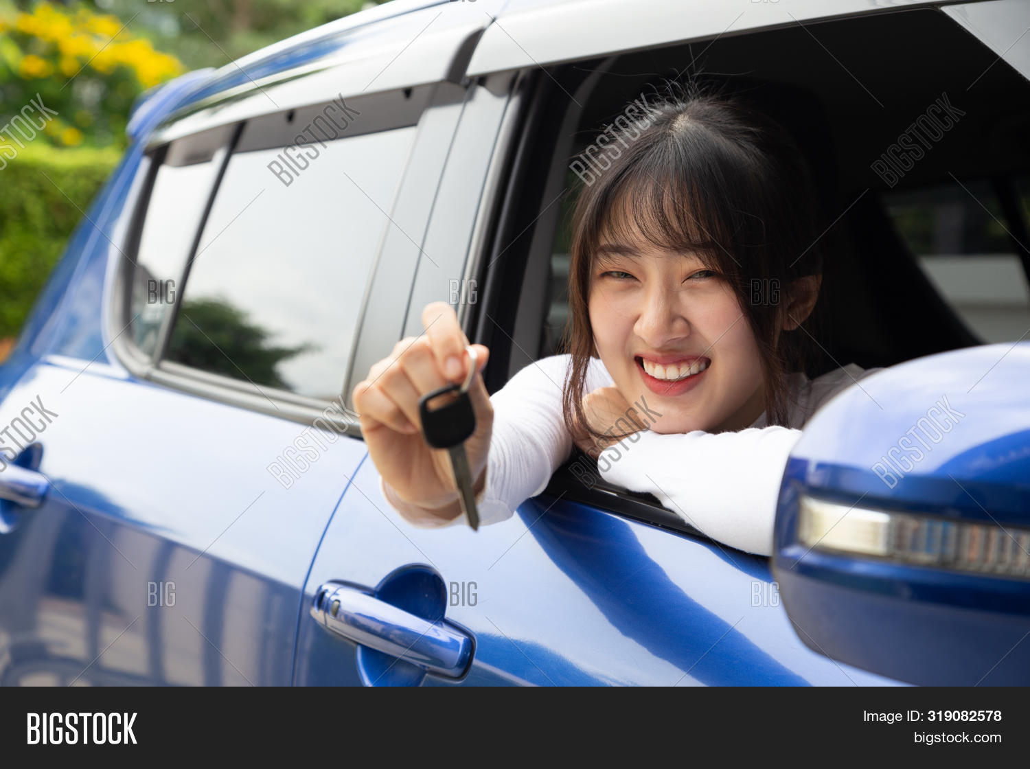 Young Happy Asian Car Image & Photo (Free Trial) | Bigstock