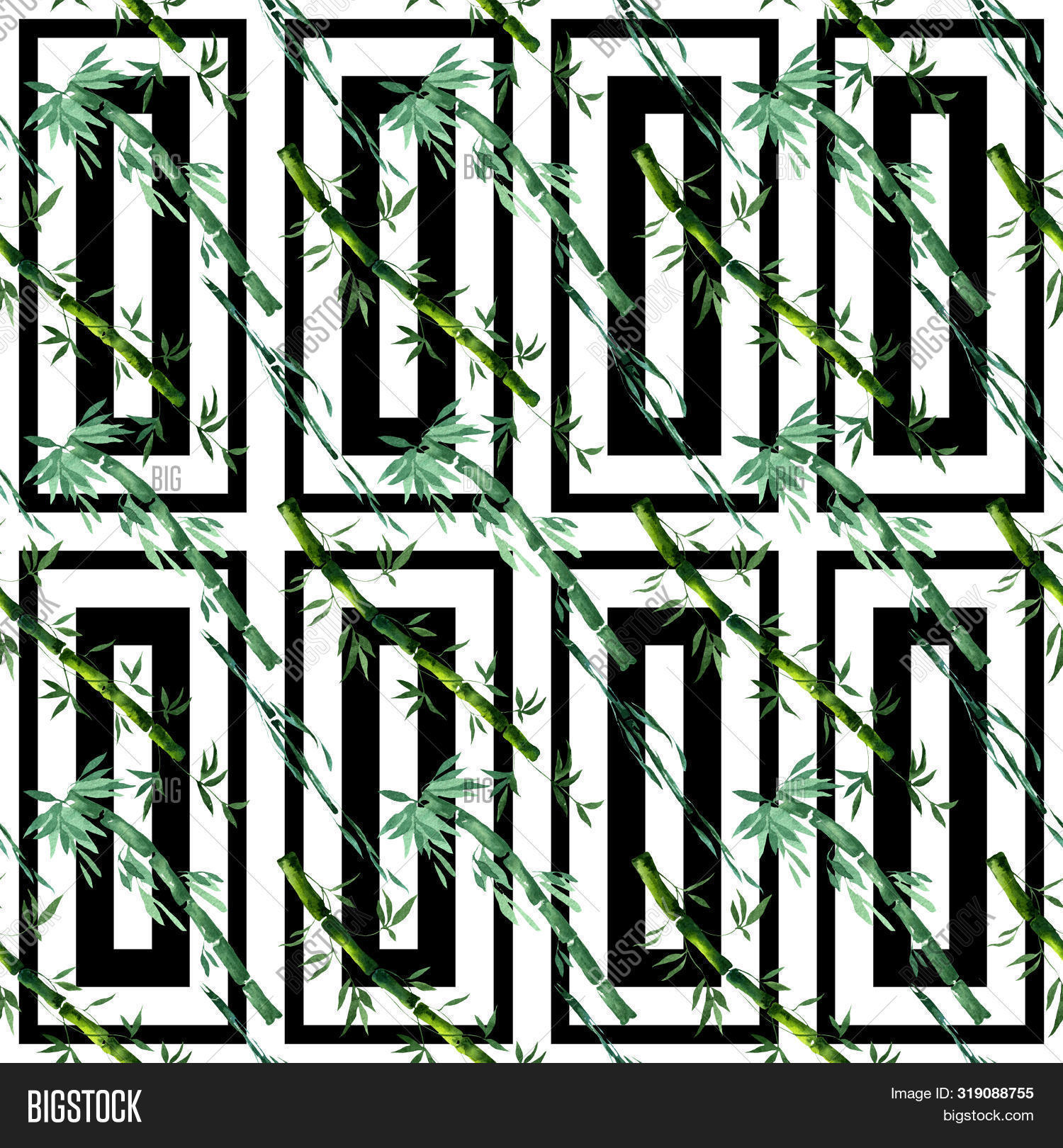 Bamboo Green Leaves Image & Photo (Free Trial) | Bigstock