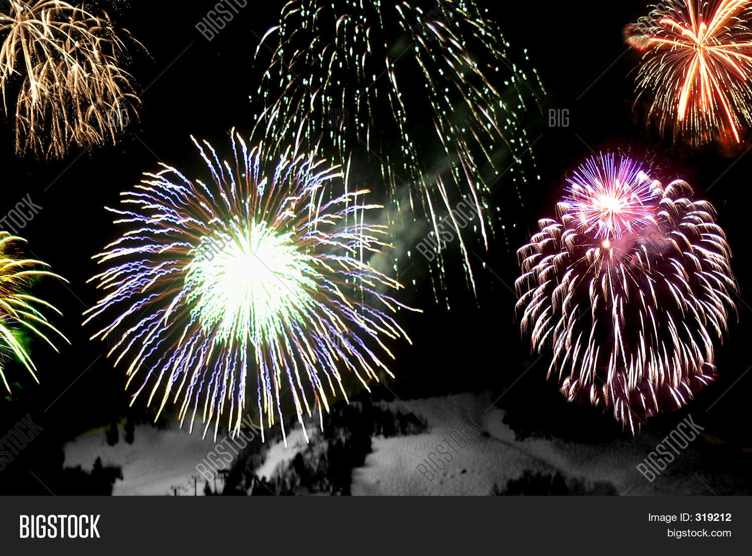Fireworks Image & Photo (Free Trial) | Bigstock