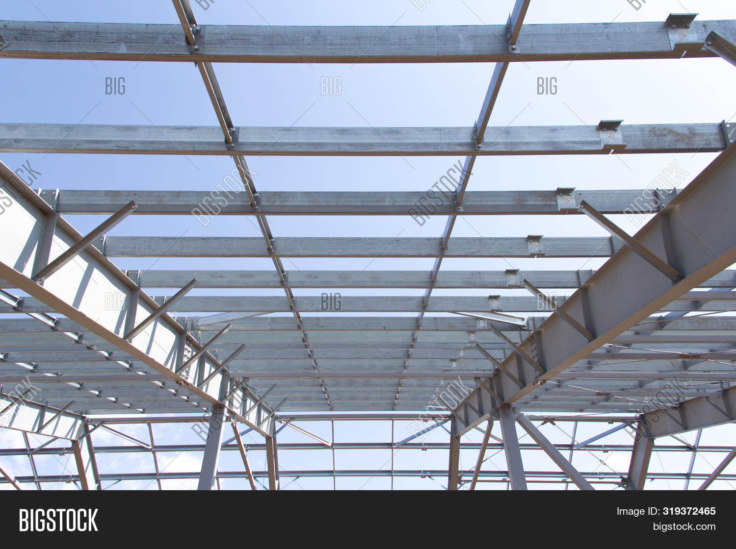 Steel Structure Image & Photo (Free Trial) | Bigstock