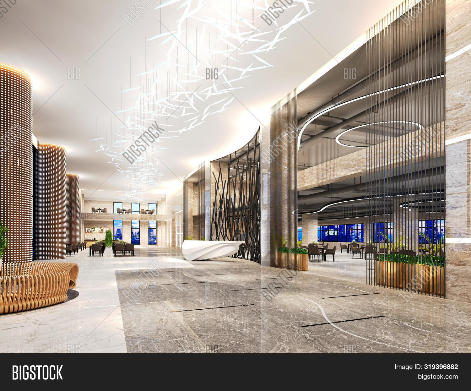 3d Render Luxury Hotel Image & Photo (Free Trial) | Bigstock