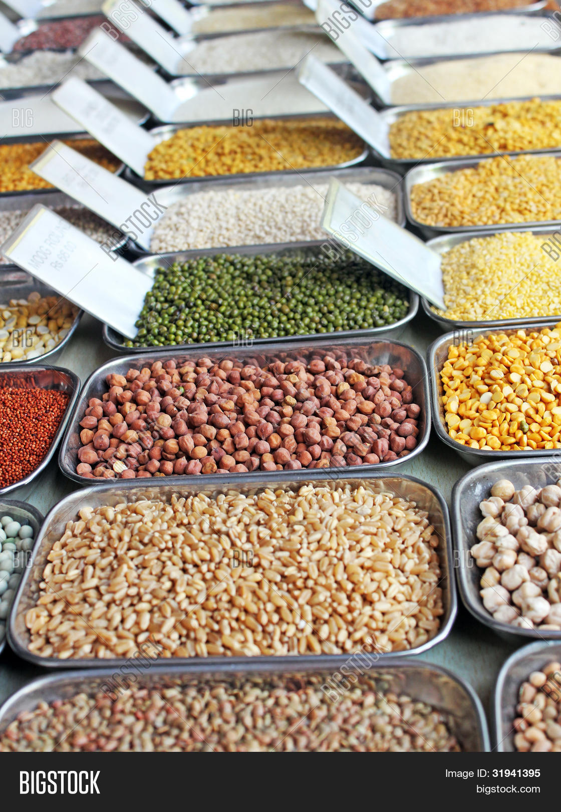 Pulses, Grains Cereals Image & Photo (Free Trial) | Bigstock
