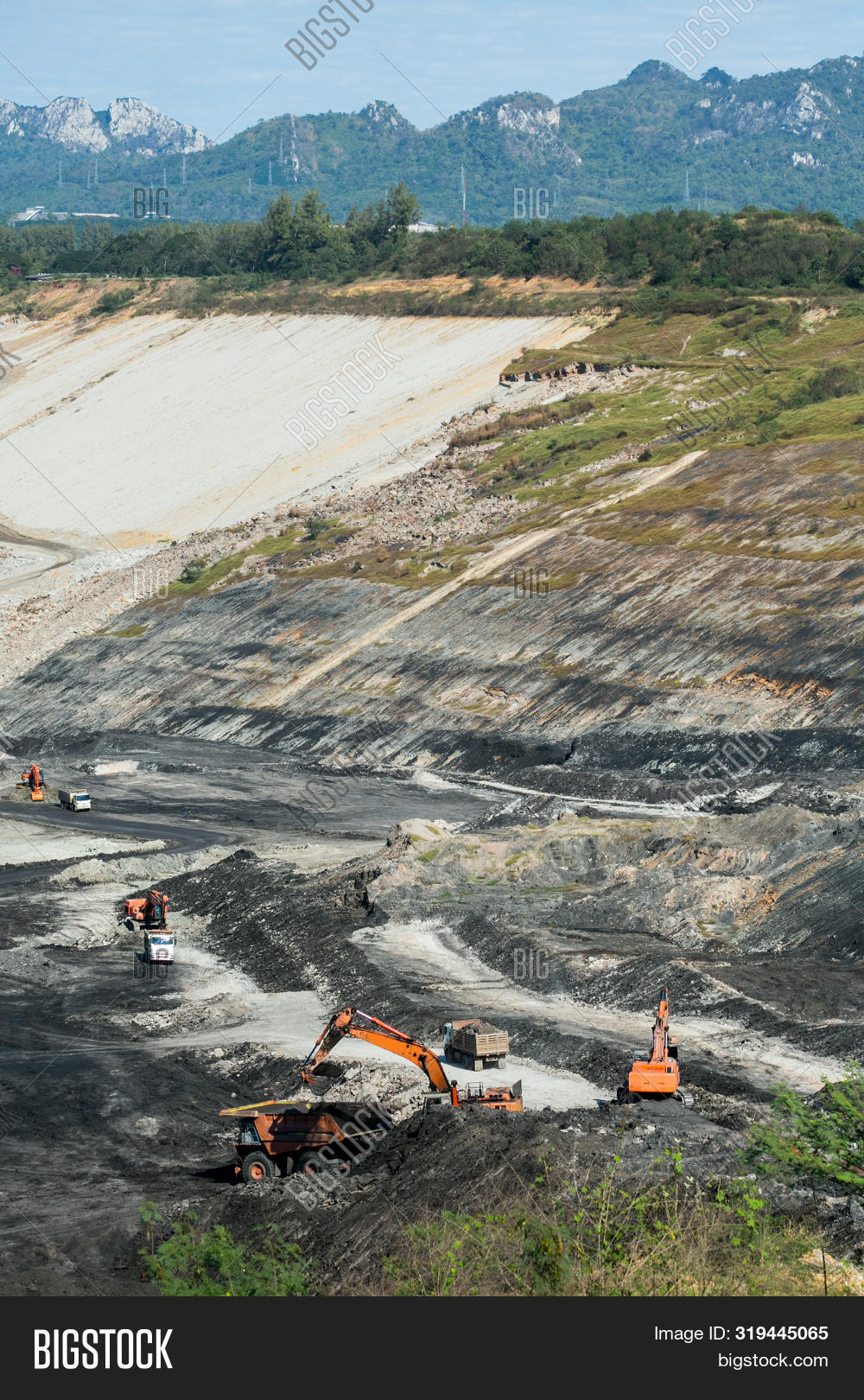 Mining Dump Trucks Image & Photo (Free Trial) | Bigstock