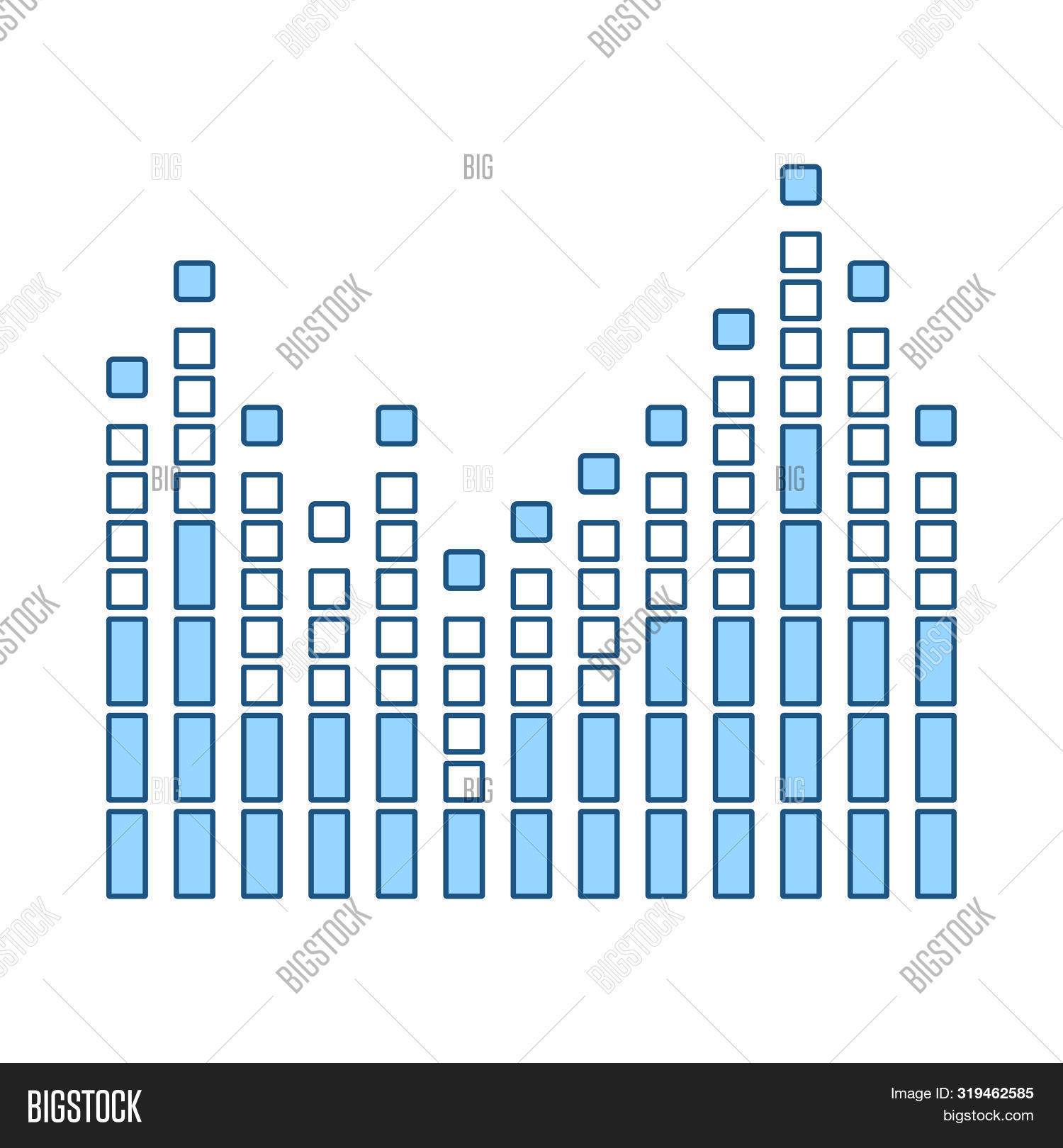 Graphic Equalizer Vector & Photo (Free Trial) | Bigstock