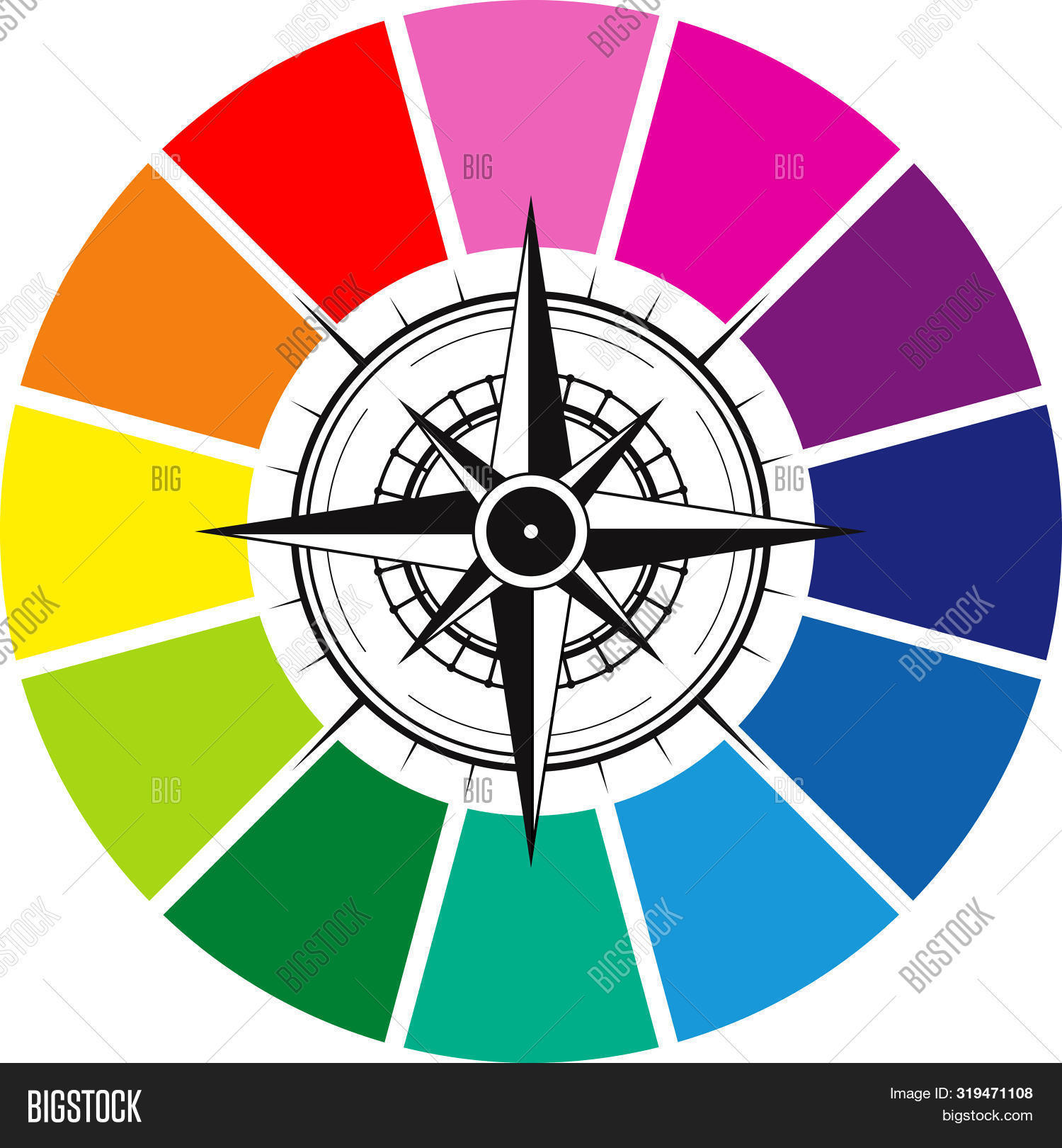 Brightly Coloured Vector & Photo (Free Trial) | Bigstock