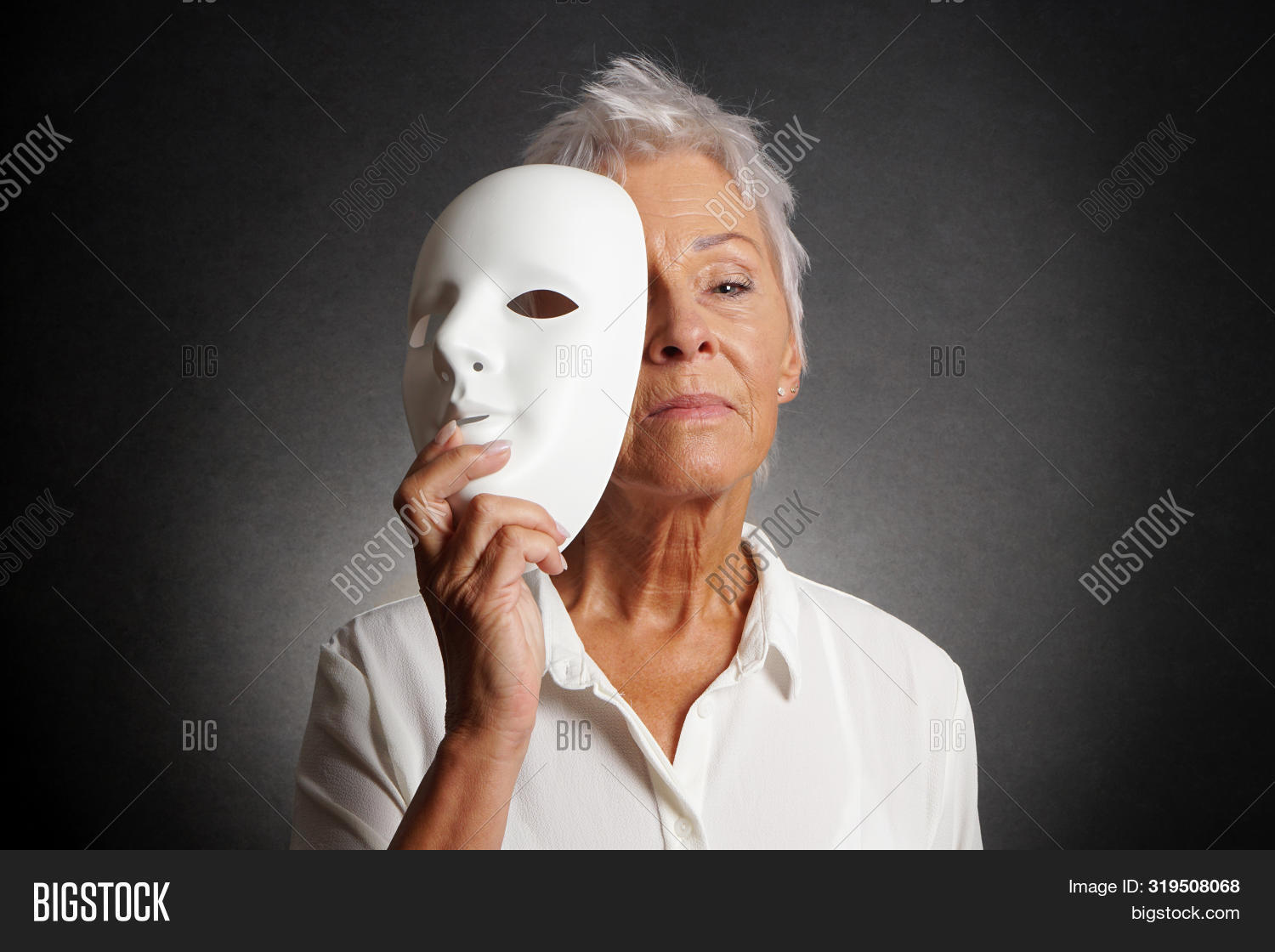 Serious Looking Older Image & Photo (Free Trial) | Bigstock