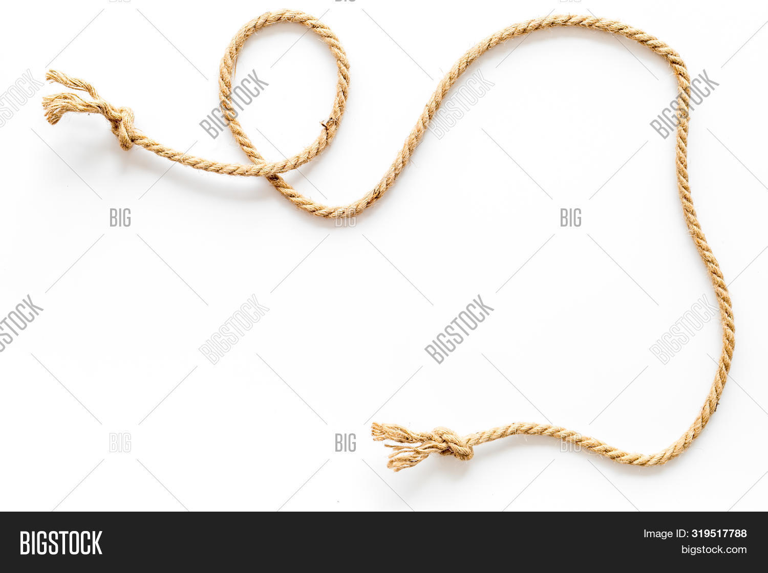 Rope Frame On White Image & Photo (Free Trial) | Bigstock