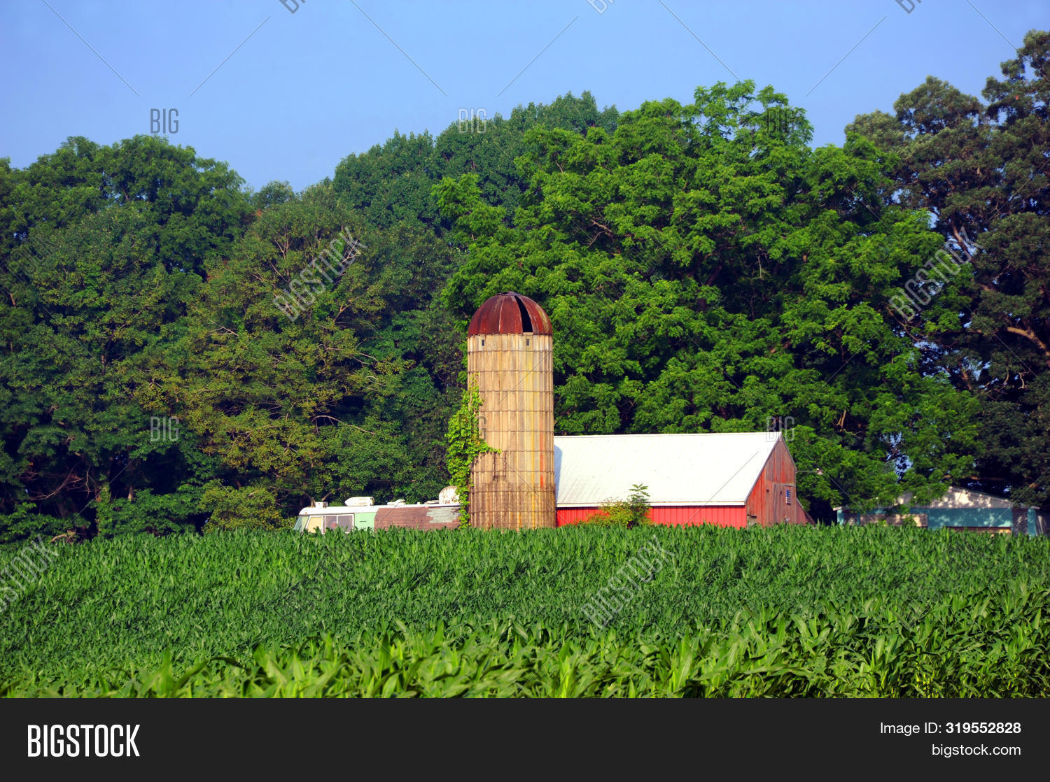 Rustic Silo Rusting Image & Photo (Free Trial) | Bigstock