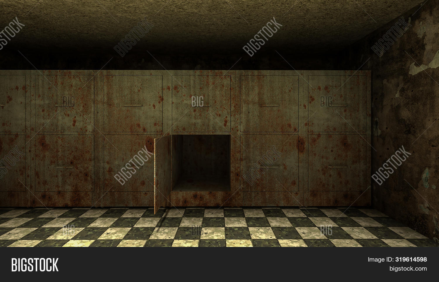 Horror Creepy Mortuary Image & Photo (Free Trial) | Bigstock