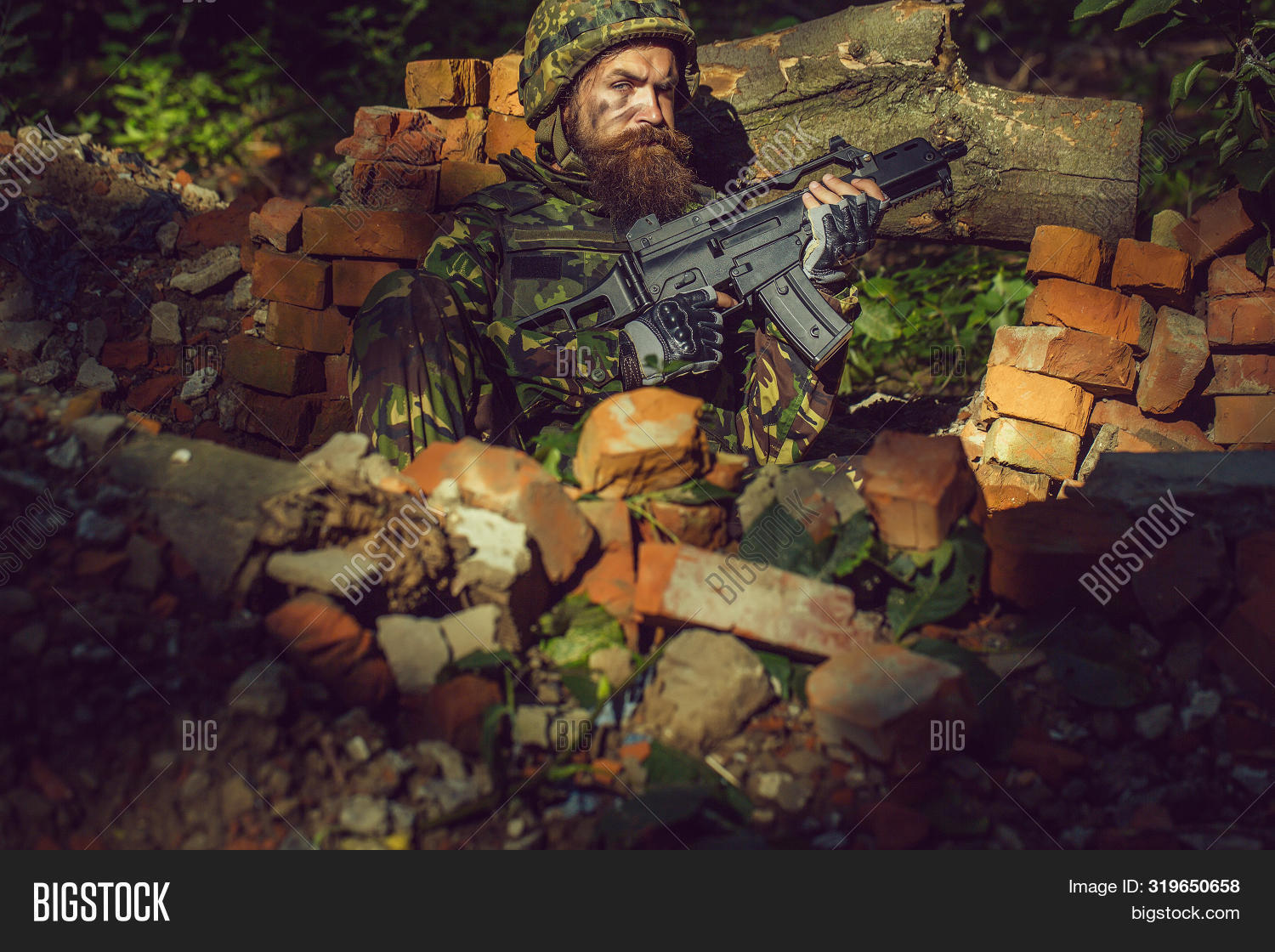 Young Soldier Sad Image & Photo (Free Trial) | Bigstock