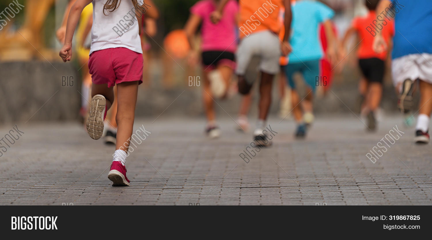Running Children, Image & Photo (Free Trial) | Bigstock