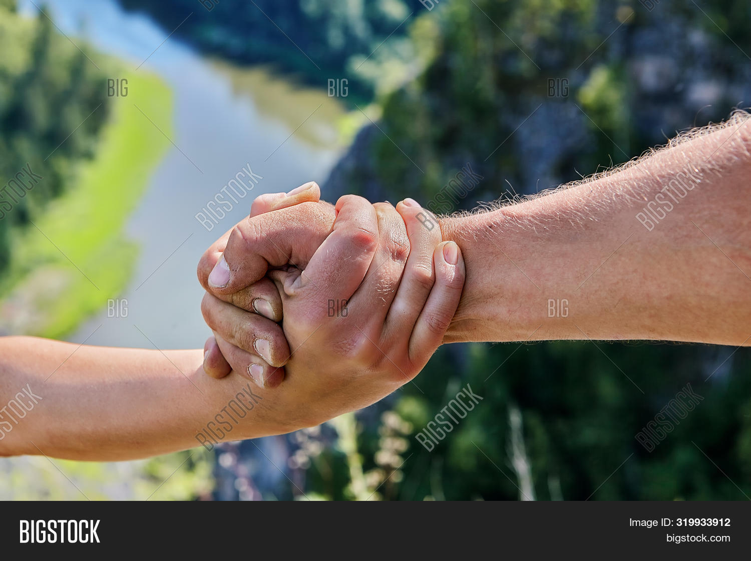 Male Hand Embraces Image & Photo (Free Trial) | Bigstock