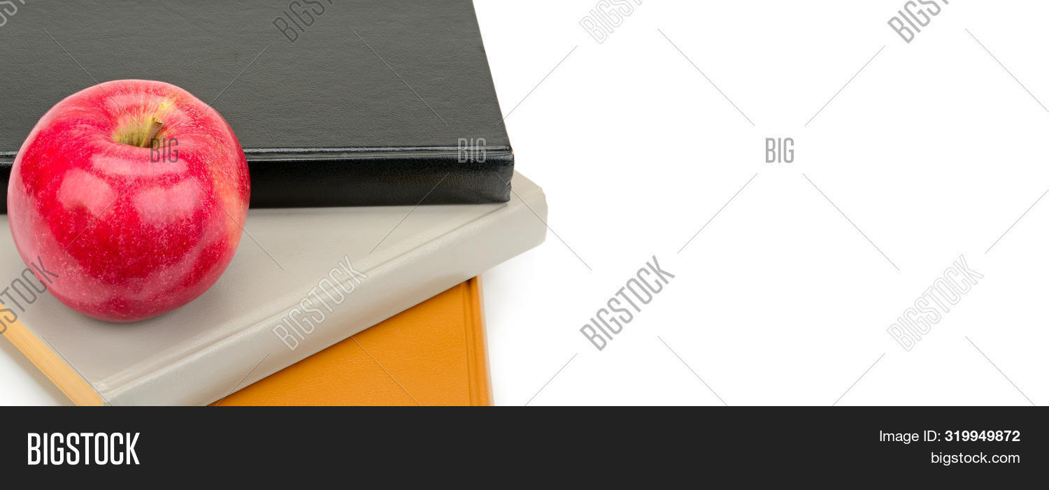Books Red Apple Image & Photo (Free Trial) | Bigstock