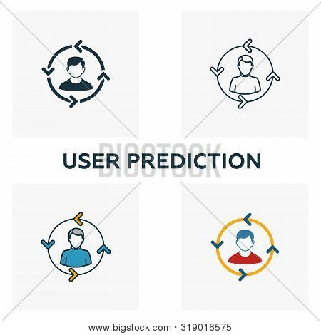 User Prediction Icon Vector & Photo (Free Trial) | Bigstock
