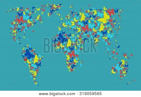 World Map 矢量图和照片（免费试用） | Bigstock